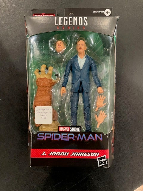 J Jonah Jameson Marvel Legends Hasbro | Faraday Toys