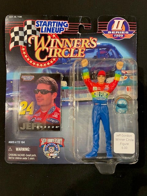 Jeff Gordon Winner Circle Figure | Faraday Toys