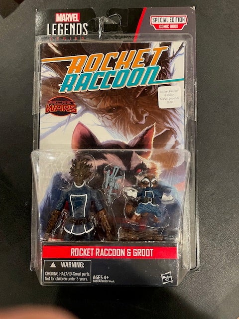 Rocket Racoon & Groot Marvel Legends | Faraday Toys