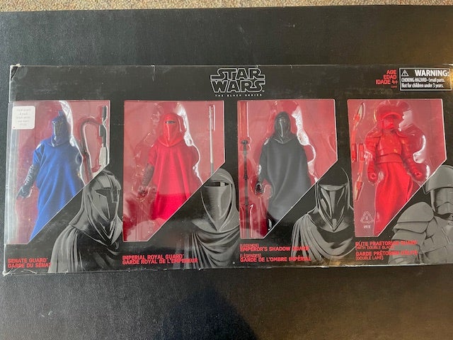 Royal Guard 4 Pack Black Series Star Wars | Faraday Toys