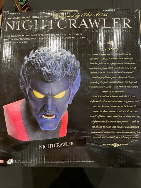 Nightcrawler 1:1 Scale Bust Alex Ross Collection | Faraday Toys