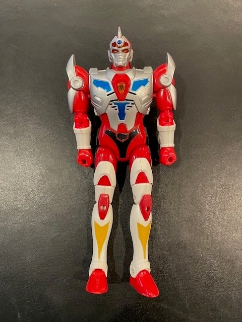 9 in Servo Super Human Samurai Cyber Squid | Faraday Toys