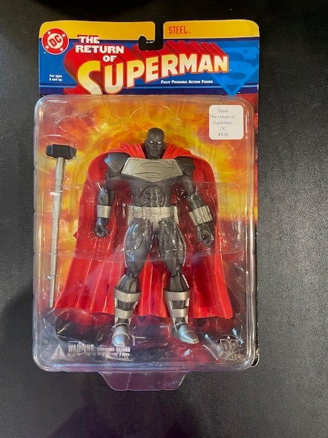 Steel The Return of Superman DC | Faraday Toys