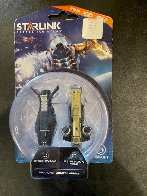 Shockwave Gauss Gun Star Link Battle for Atlas | Faraday Toys