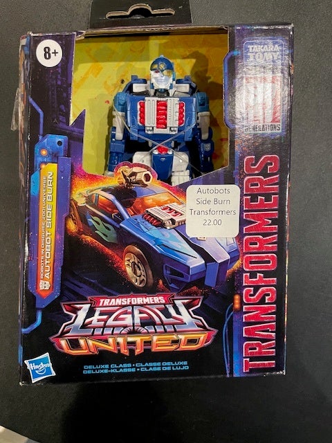 Autobots Side Burn Transformers | Faraday Toys