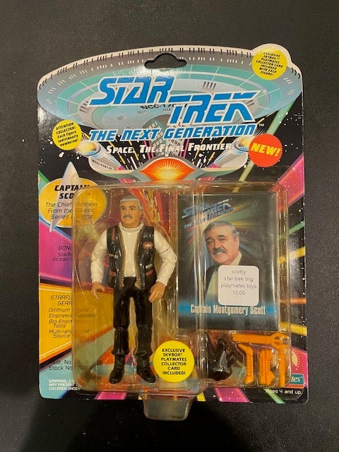 Scotty Star Trek TNG Playmates | Faraday Toys