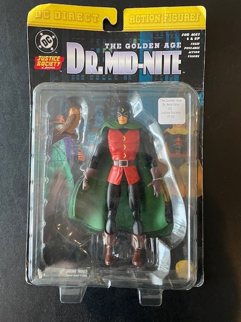 The Golden Age Dr. Mid-Nite DC Justice Society | Faraday Toys