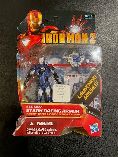 Stark Racing Armor Ironman 2 marvel | Faraday Toys
