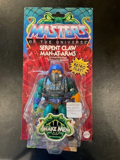 Serpent Claw Man-at-Arms MOTU Origins | Faraday Toys