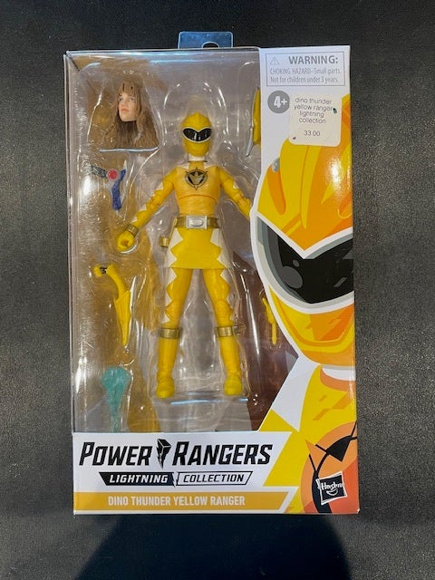 Dino Thunder Yellow Ranger Lightning Collection | Faraday Toys