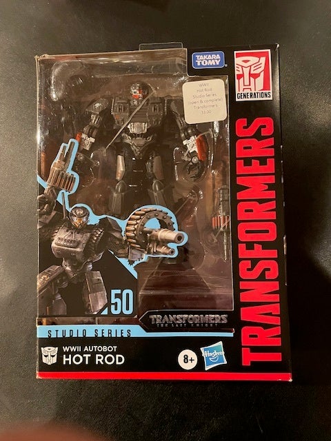 WWII Hot Rod Studio Series (open & complete) Transformers | Faraday Toys