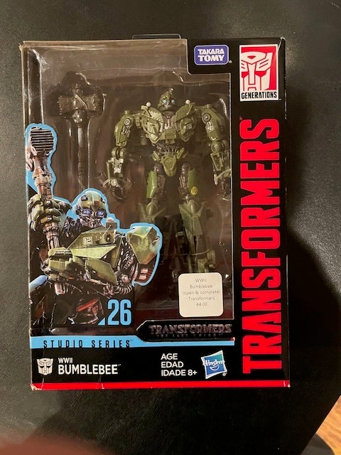 WWII Bumblebee (open & complete) Transformers | Faraday Toys