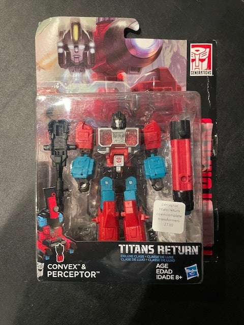 Perceptor Titans Return (open complete) Transformers | Faraday Toys