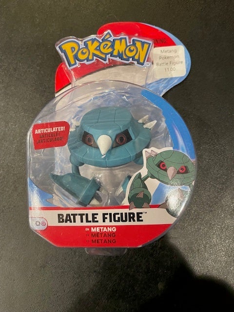 Metang Pokemon Battle Figure | Faraday Toys
