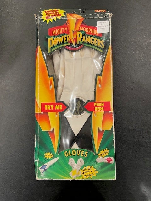 Black Ranger Gloves Power Rangers (box Wear) | Faraday Toys