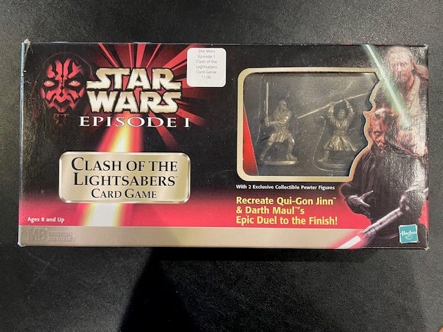 Star Wars Episode 1 Clash of the Lightsabers Card Game | Faraday Toys