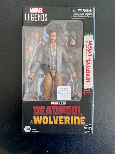 Headpool with Logan Marvel Legends | Faraday Toys