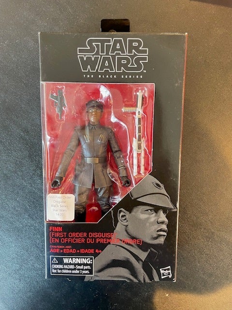Finn First Order Disguise Black Series Star Wars | Faraday Toys