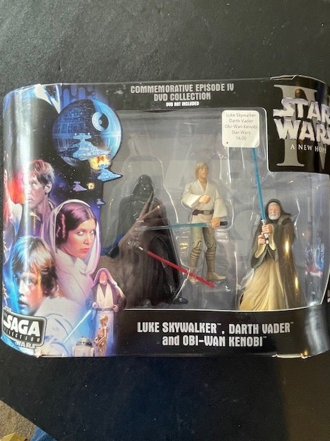 Luke Skywalker Darth Vader Obi-Wan Kenobi Star Wars | Faraday Toys