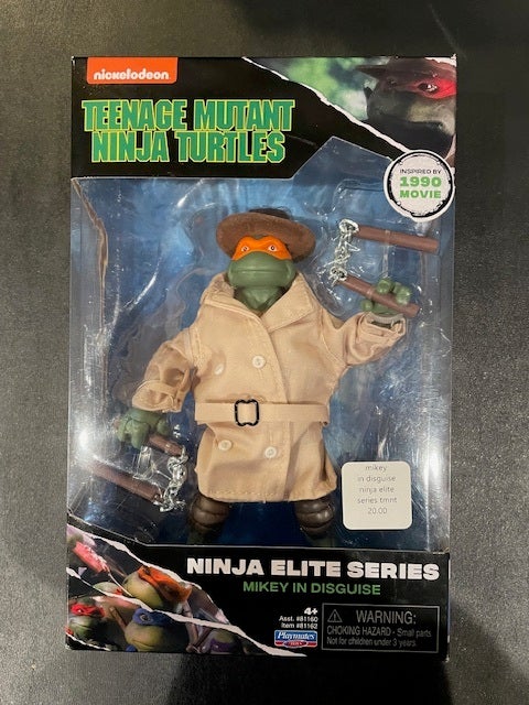 Mikey in Disguise Ninja Elite Series TMNT | Faraday Toys