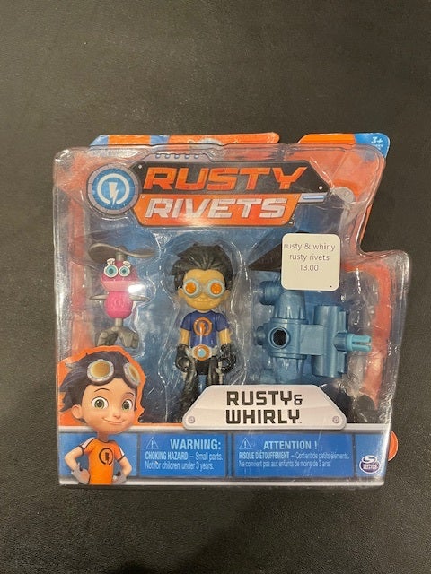 Rusty & Whirly Rusty Rivets | Faraday Toys