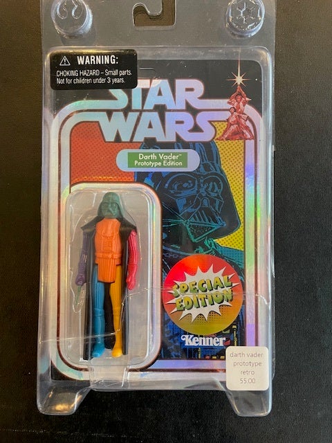 Darth Vader Prototype Retro (green helmet) | Faraday Toys