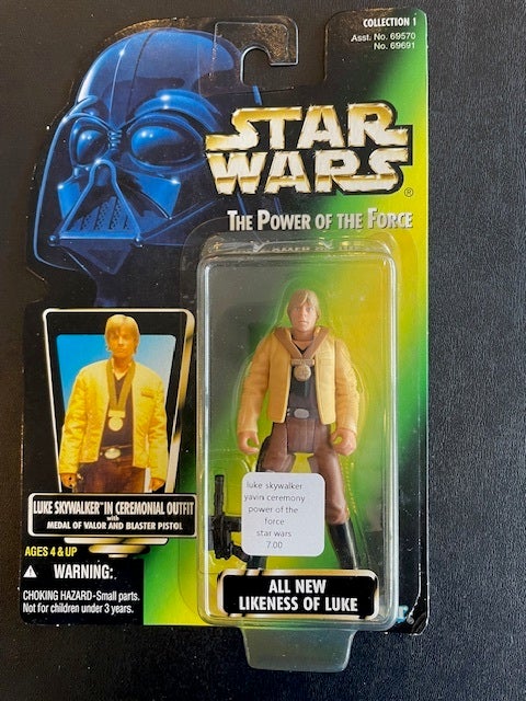 Luke Skywalker Yavin Ceremony Power of the Force Star Wars | Faraday Toys