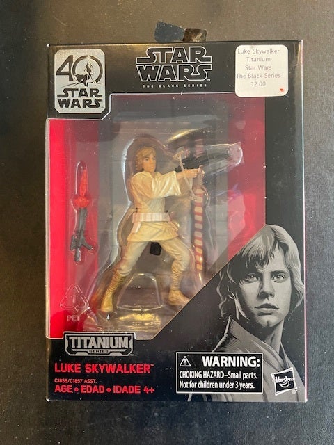 Luke Skywalker Titanium Star Wars The Black Series | Faraday Toys