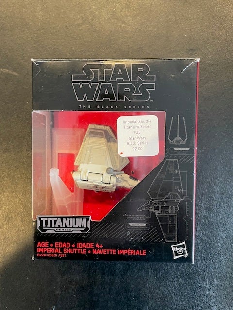 Imperial Shuttle Titanium Series #25 Star Wars Black Series | Faraday Toys