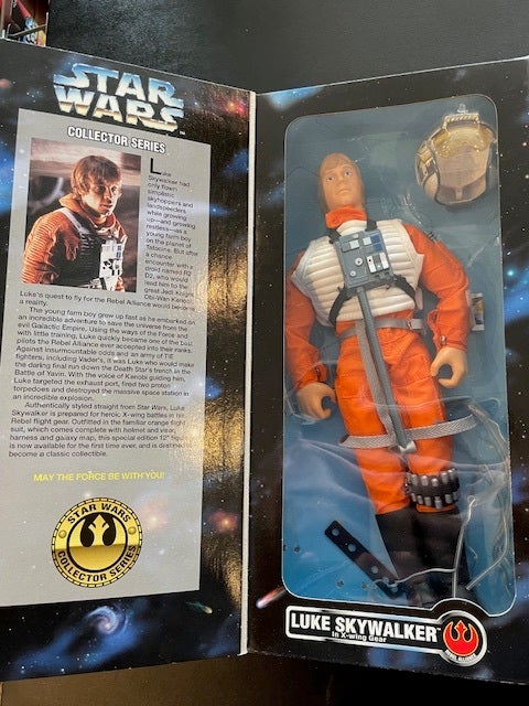 Luke Skywalker X-Wing Pilot Collector Series Star Wars | Faraday Toys
