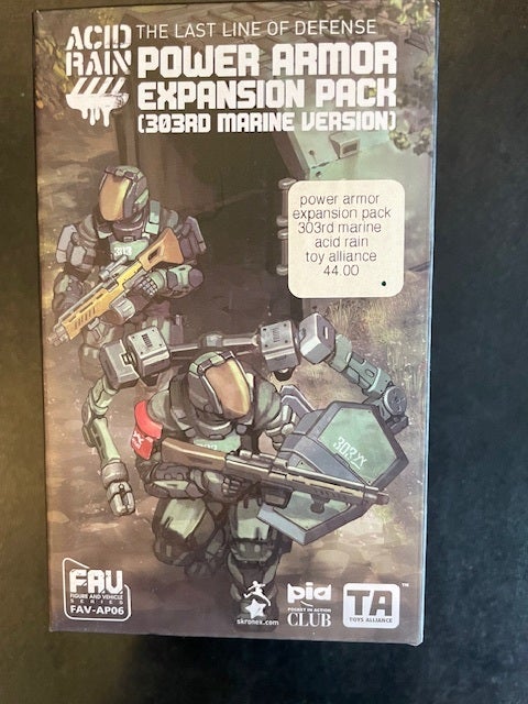Power Armor Expansion Pack 303rd Marine Acid Rain Toy Alliance ...