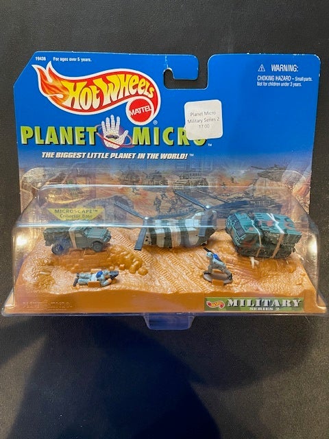 Planet Micro Hot Wheels Military Series 2 | Faraday Toys