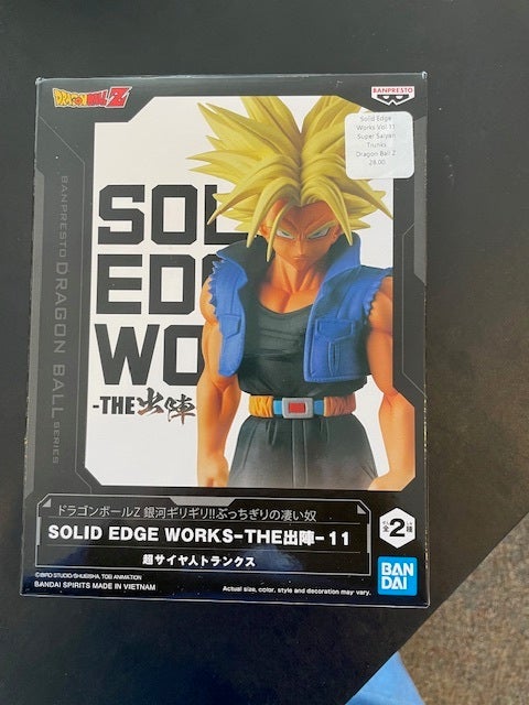 Solid Edge Works Vol 11 Super Saiyan Trunks Dragon Ball Z | Faraday Toys