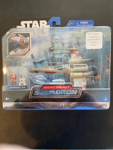 Micro Galaxy Squadron Luke Skwalker X-Wing | Faraday Toys
