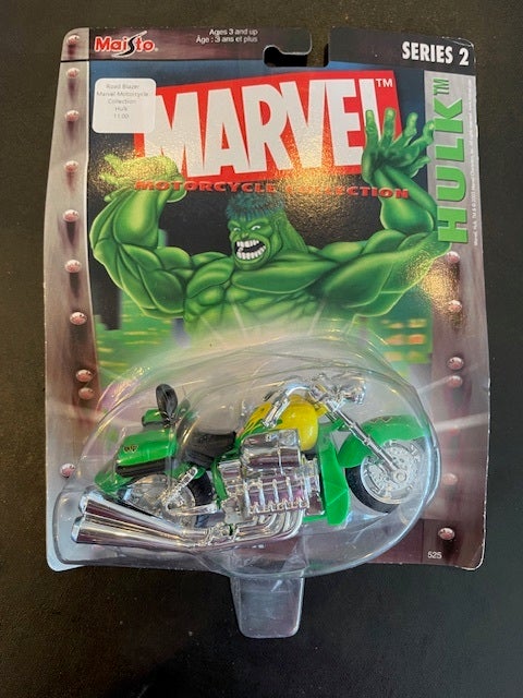 Road Blazer Marvel Motorcycle Collection Hulk | Faraday Toys