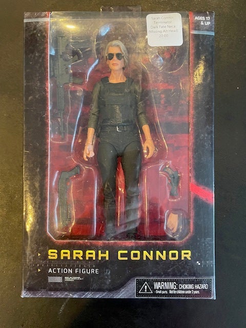 Sarah Conner Terminator Dark Fate Neca (Missing Alt Head) | Faraday Toys