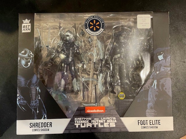 Shadow Shredder & Foot Elite TMNT Loyal Subjects | Faraday Toys